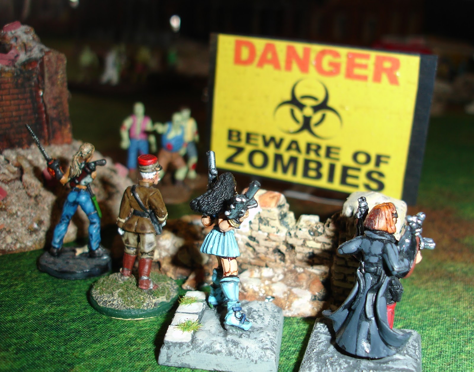 One Sided Miniature Wargaming Discourse: Southern Hemisphere Open Zombies
