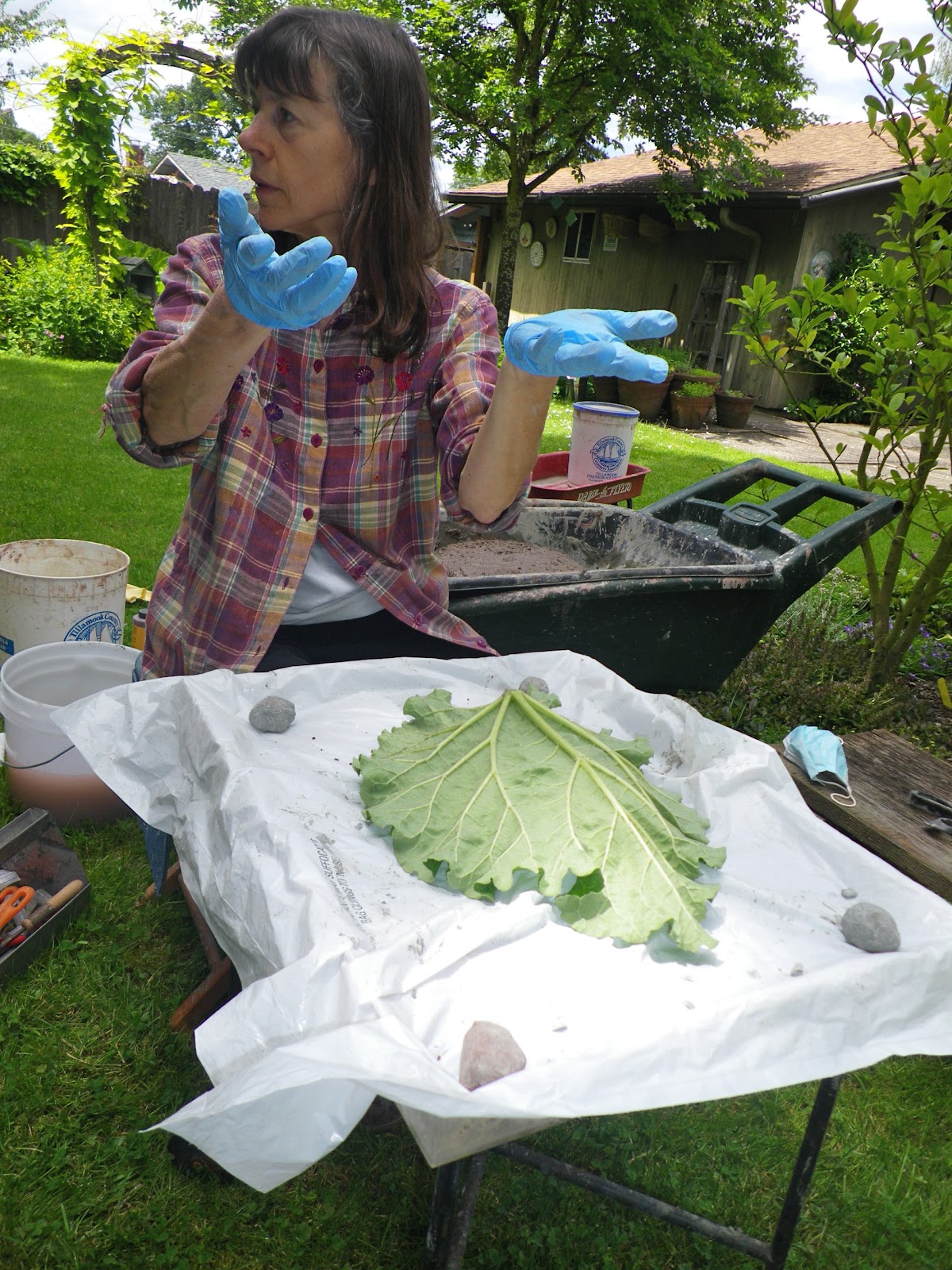 The Mag Rag: Concrete Leaf Castings