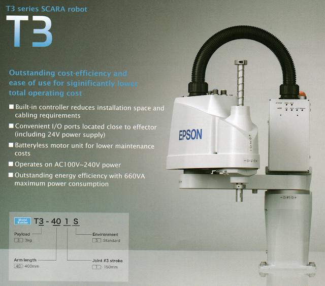 T3 Series EPSON Robots | Robotics University