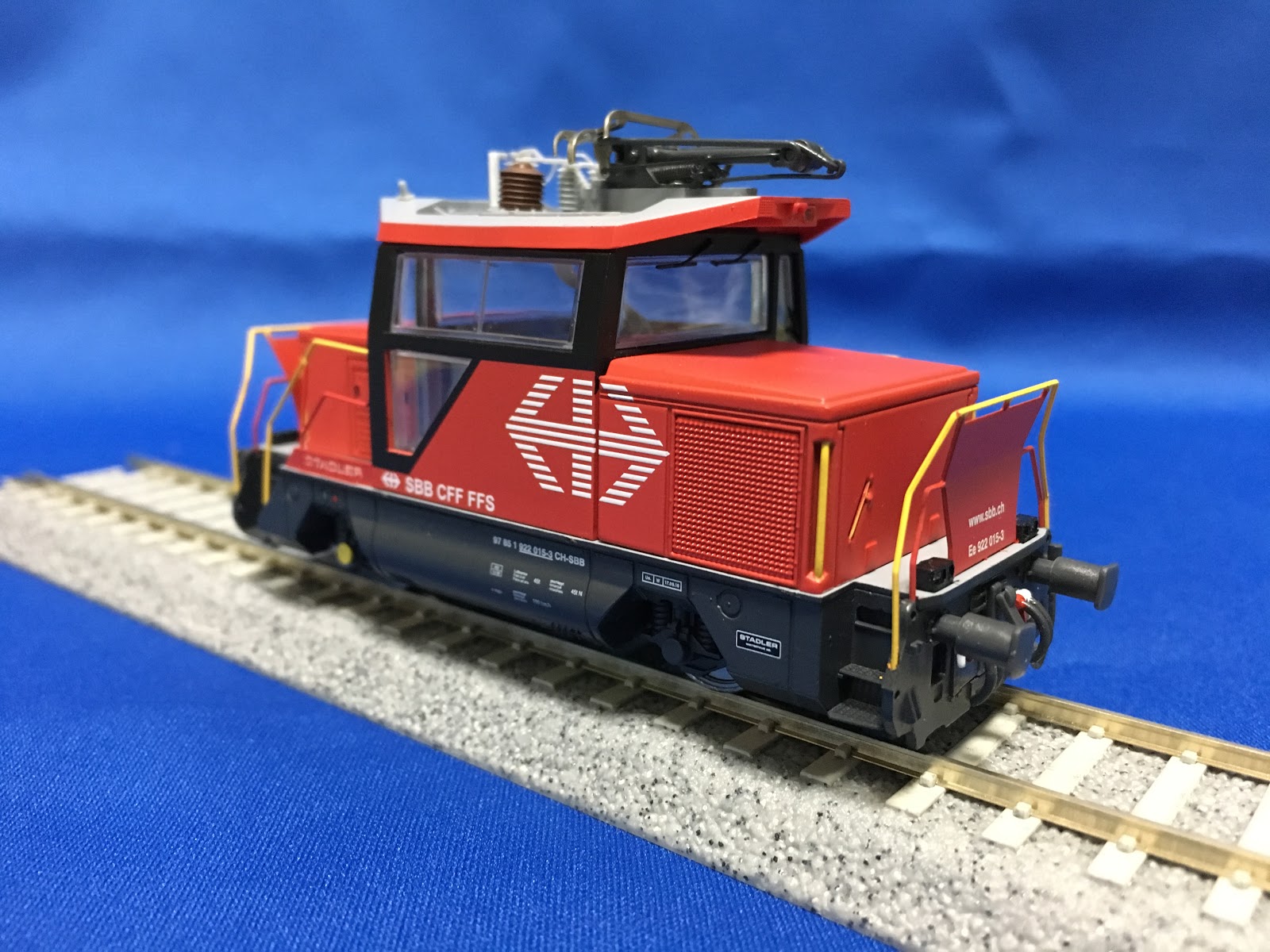 Fuka-P Train Model.: HAG HO SBB Ee922