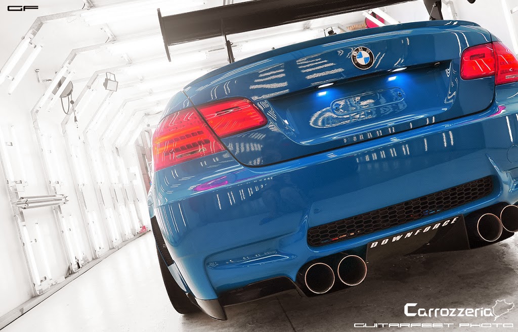Laguna Seca Blue BMW E92 M3 by Carrozzeria Carbon : ebeasts.com