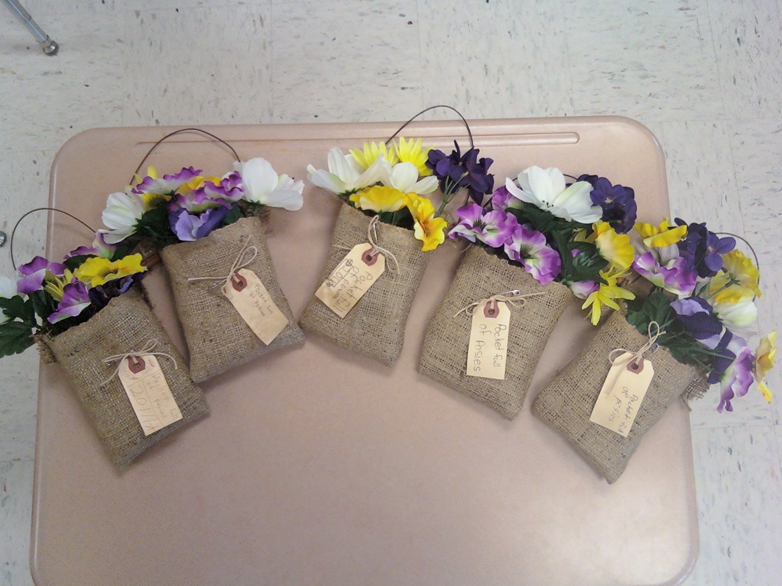 Libbie's Home: Pocket full of posies part 2