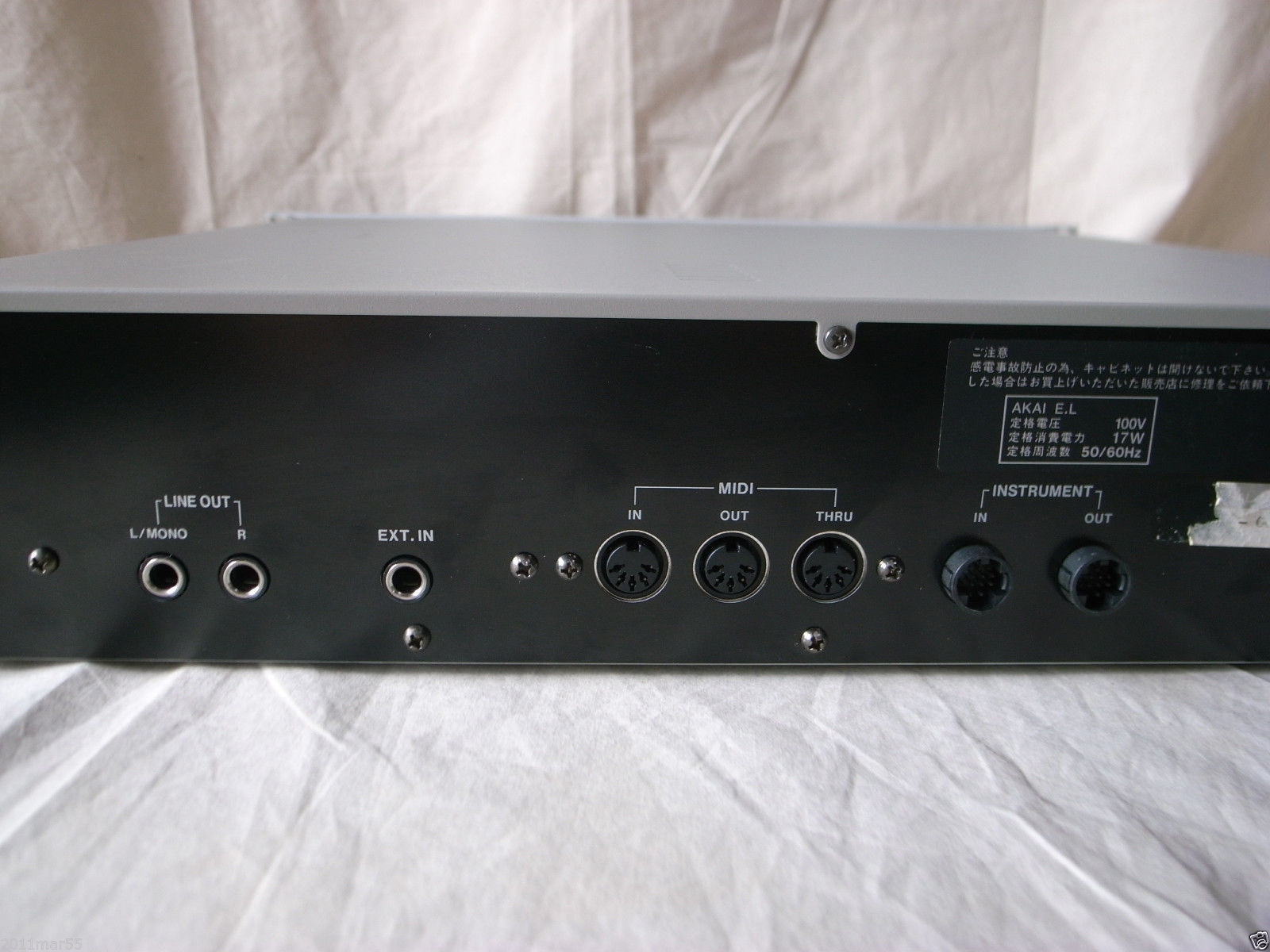 MATRIXSYNTH: AKAI EWI3030m EWI SOUND MODULE SN 39615-03234