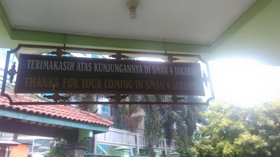 Seiko Management Indonesia: SMAN 4 Jakarta