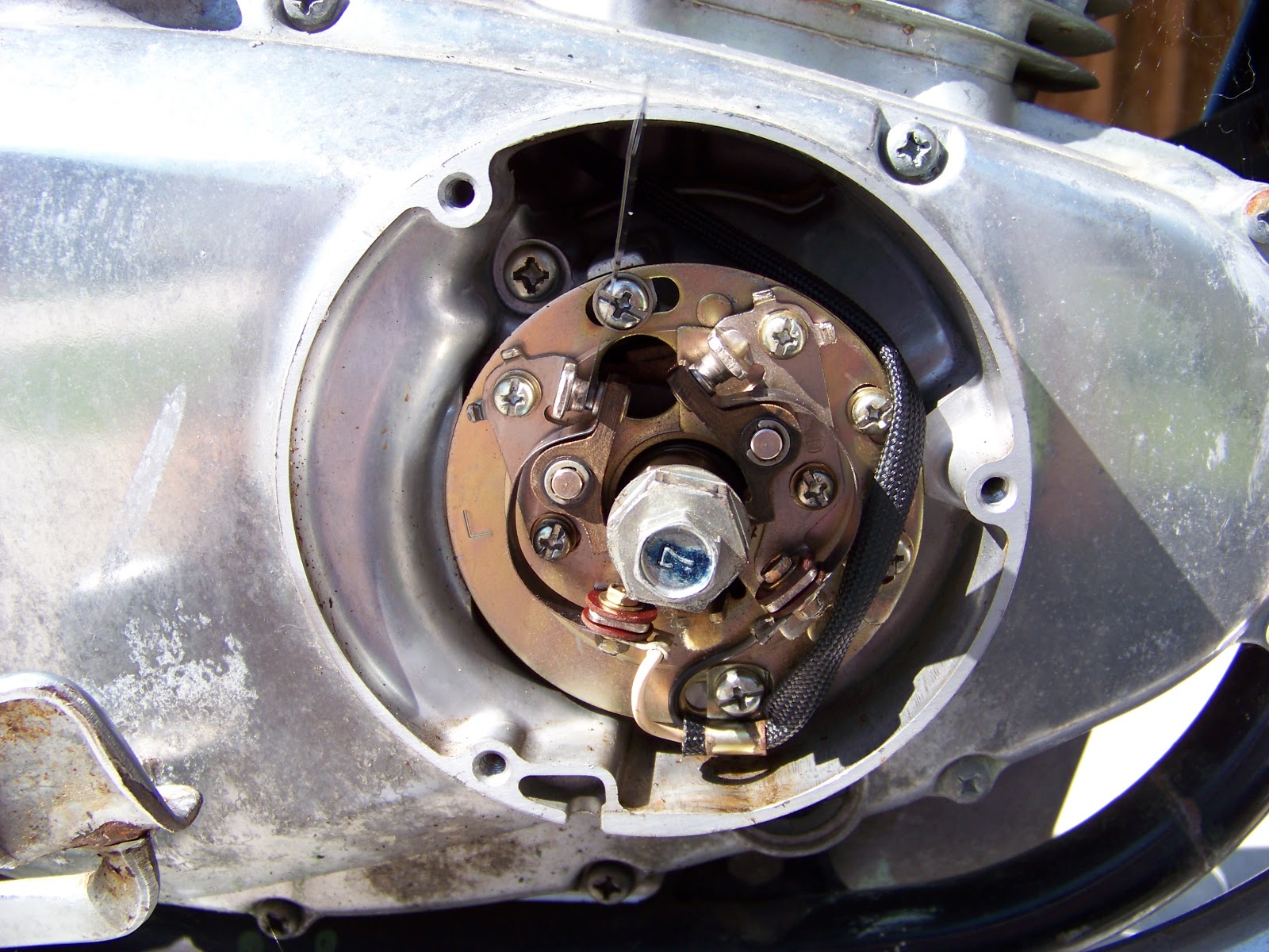 1979 Suzuki GS 425L Project: Still Messing With Points and Timing