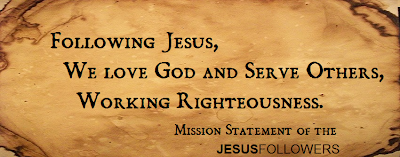 The Jesus Followers: Following Jesus: A Mission Statement for Service