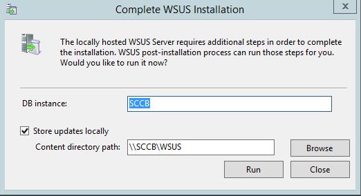 Venu Singireddy's blog: sccm wsus shared database