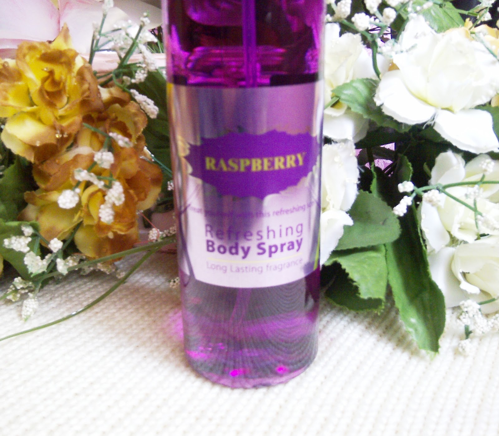 Raspberry Refreshing body spray ~ Glamorous Girl :: Fashion Inspiration