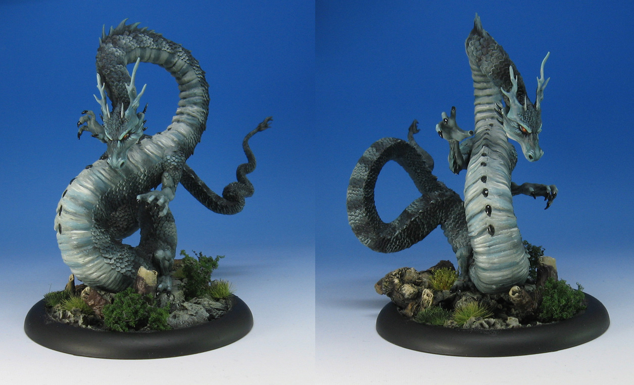 James Wappel Miniature Painting: Wyrm Lord