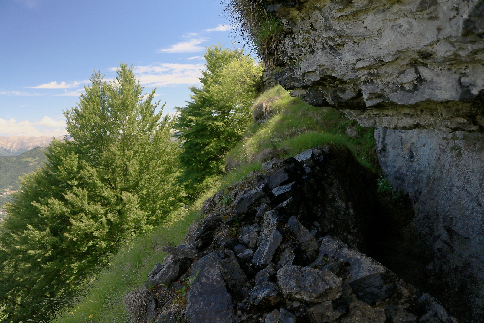 Aria di montagna - Sentieri delle Alpi... : Sasso Gordona (1410 m.) e ...