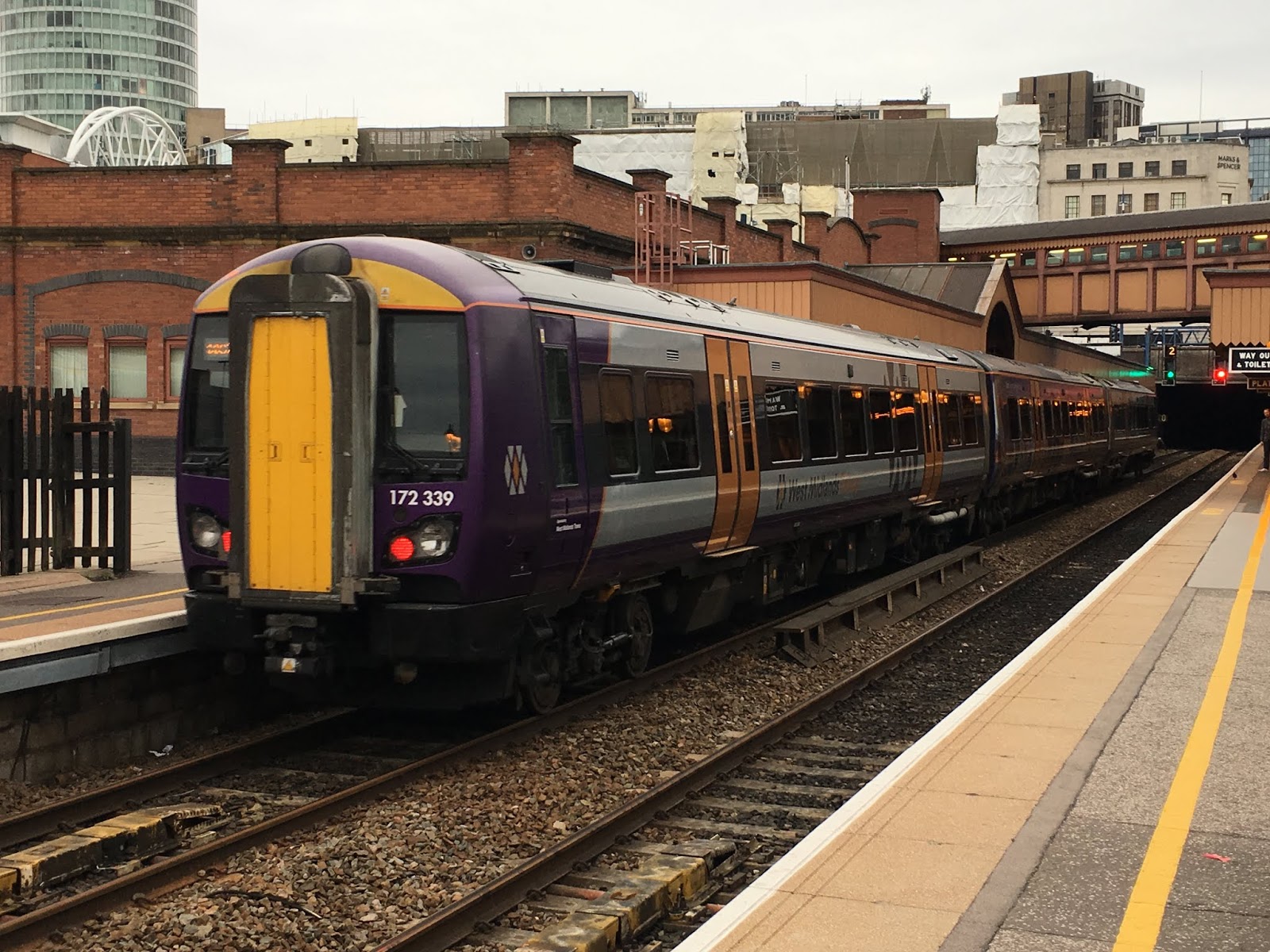 The Railway Photo Blog: TfWM (2) : Purple 172