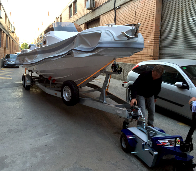 Zallys M6.5 - Rebocador de movimentação de carga