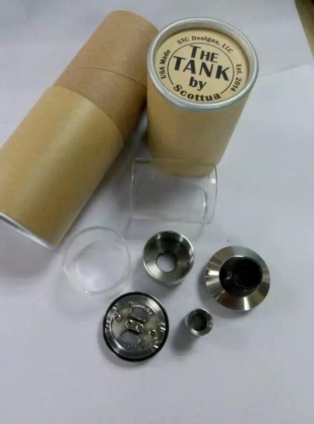 die grossen und gaanz grossen Verdampfer: The Tank by Scottua RTA 30mm