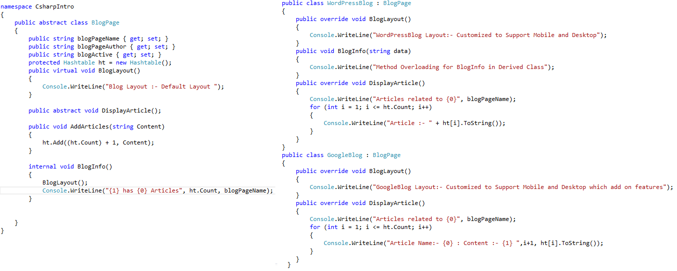 Microsoft Integration Platform (BizTalk and Azure iPaaS): OOPs Concepts ... Microsoft Integration Platform (BizTalk and Azure iPaaS): OOPs Concepts ...