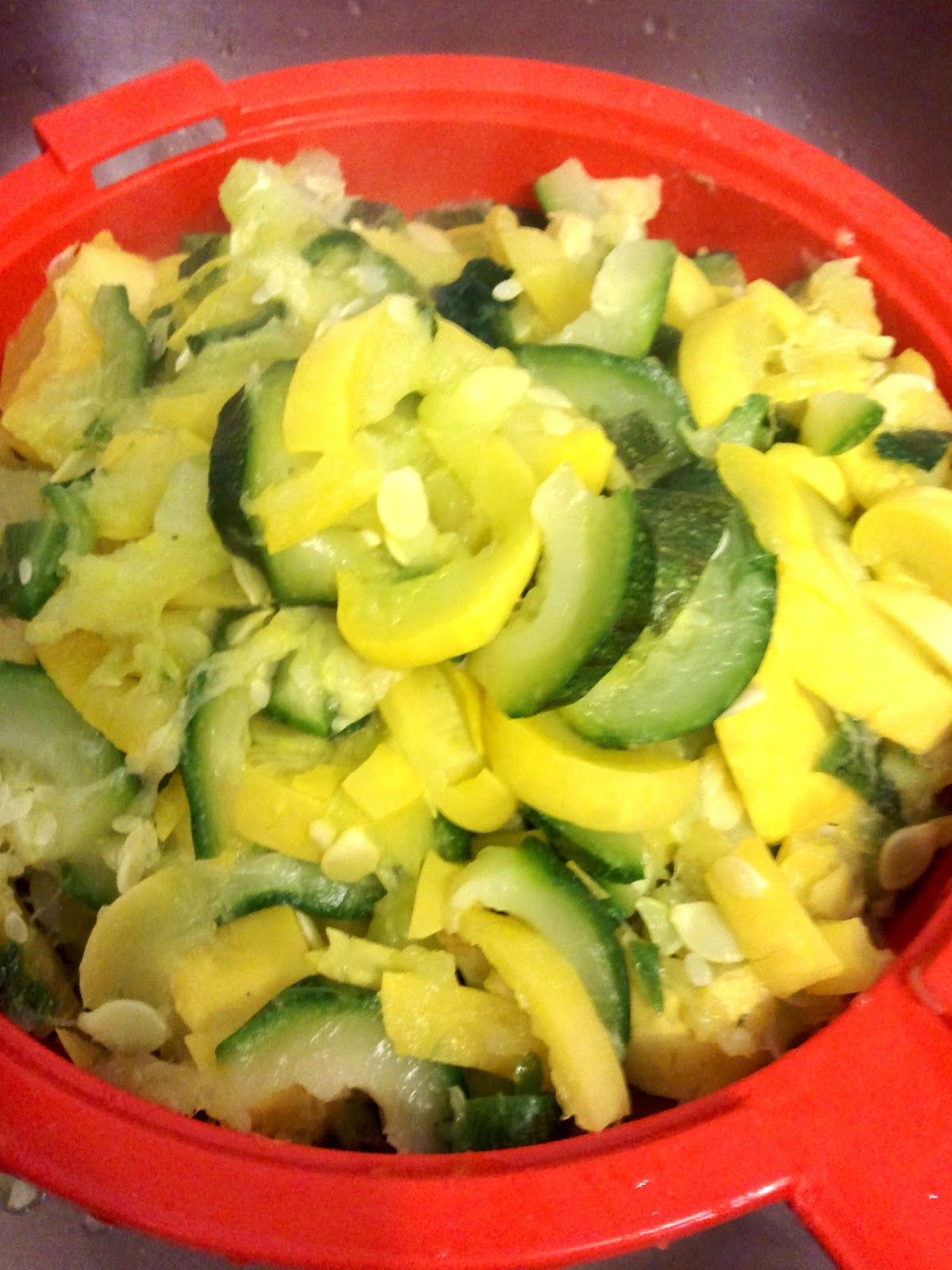 Chef Cathy The Nutritionist: Make-Ahead Zucchini & Summer Squash