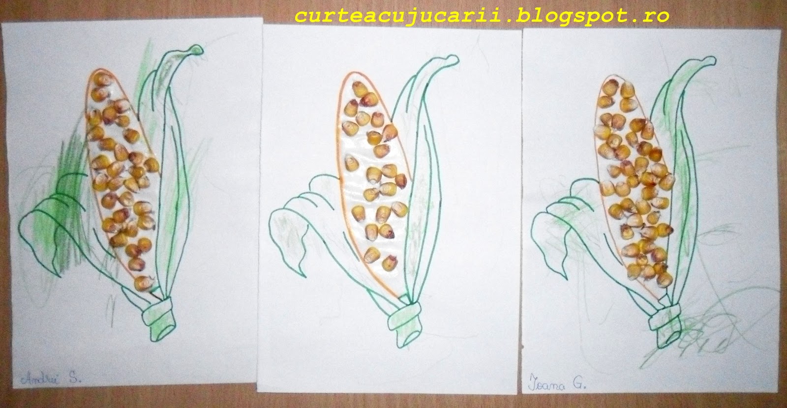 Curtea cu jucării: În lanul de porumb