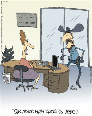 World of Cartoons and Comics: Your high noon is here