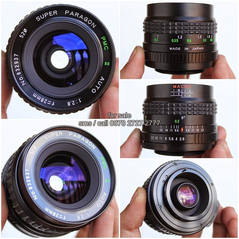 SUPER PARAGON PMC II 28mm F2.8 | lensa manula