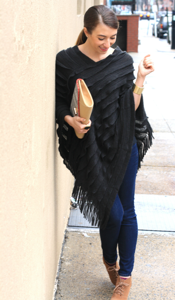 Dressed By Jess The Poncho Sweater