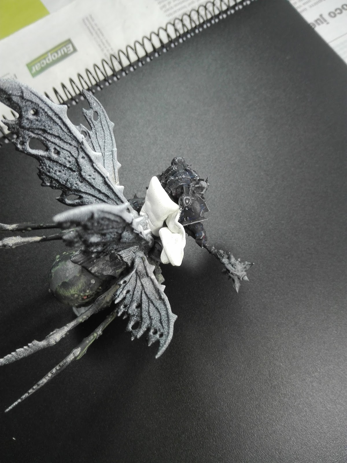 Nurgle fly + 40k Chaos chosen: «NURGLED»