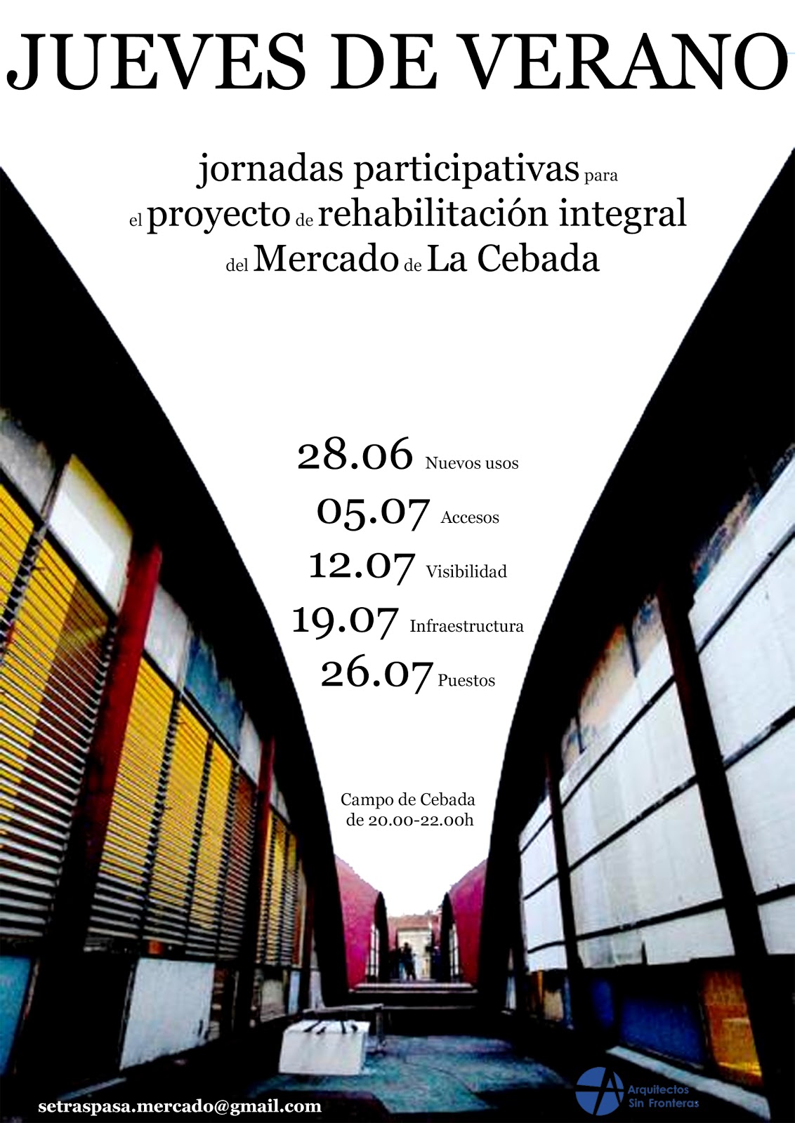 Asf Madrid Proyecto De RehabilitaciÓn Integral Del Mercado De La Cebada