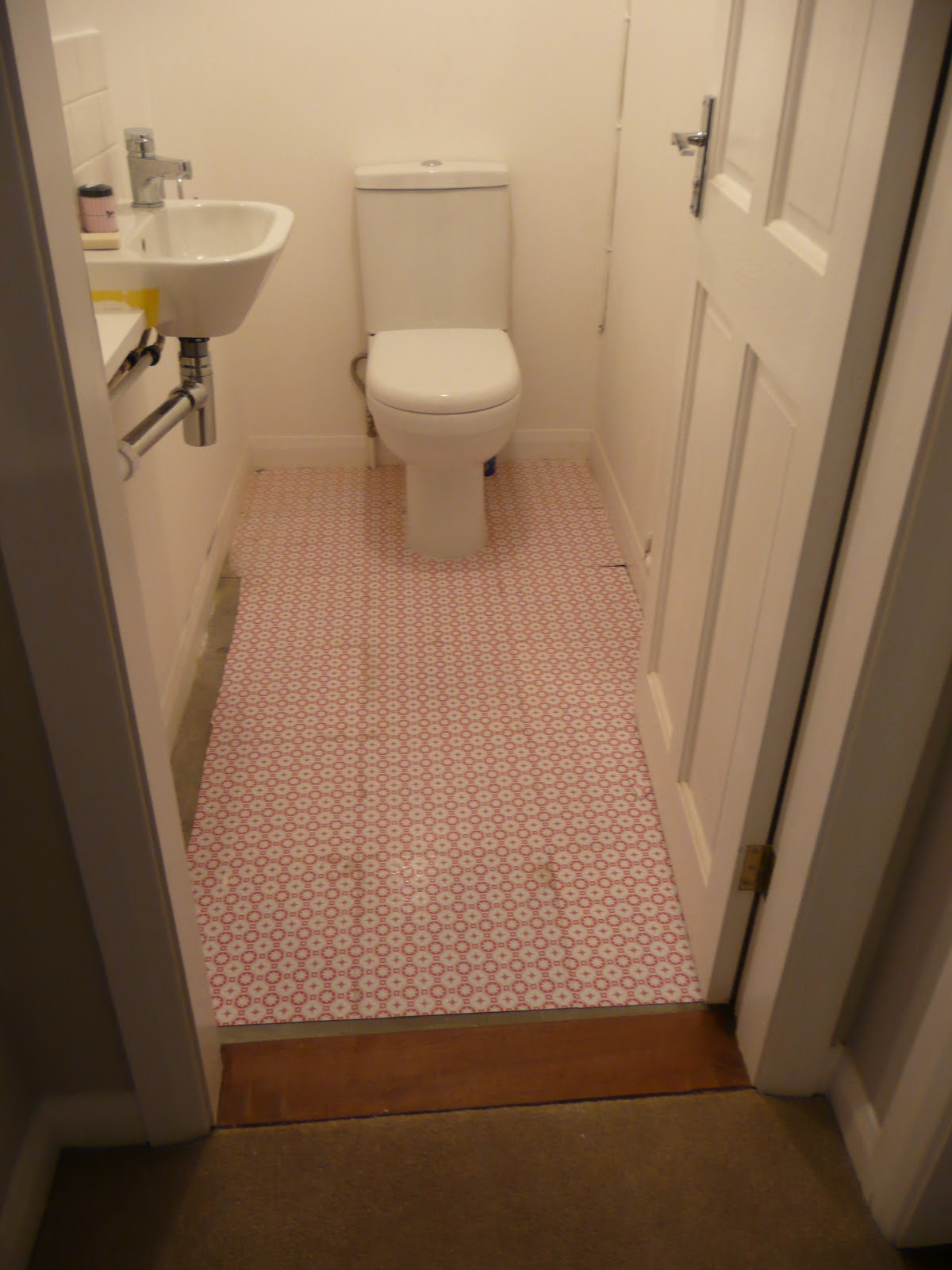 Our Big Fat 80s House: EPIC VINYL TILE FAIL