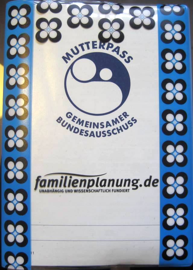 Berlinstadtbaby: Mutterpass