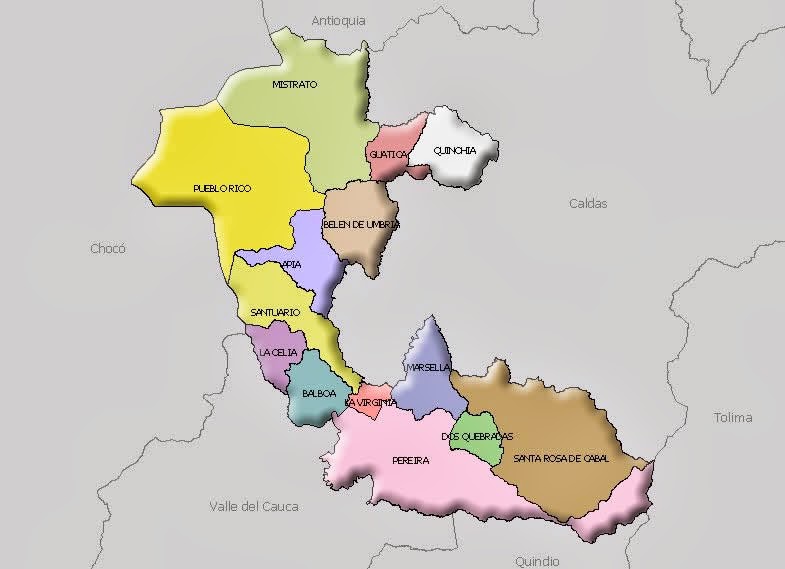 MANGOCHO: COLOMBIA (Cerritos, La Virginia, Viterbo, Apia, Santuario ...