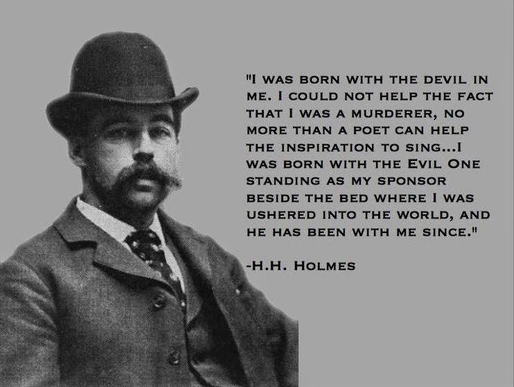 #7 "Dr. Henry Howard Holmes" - Herman Webster Mudgett ~ Mordestwo ...