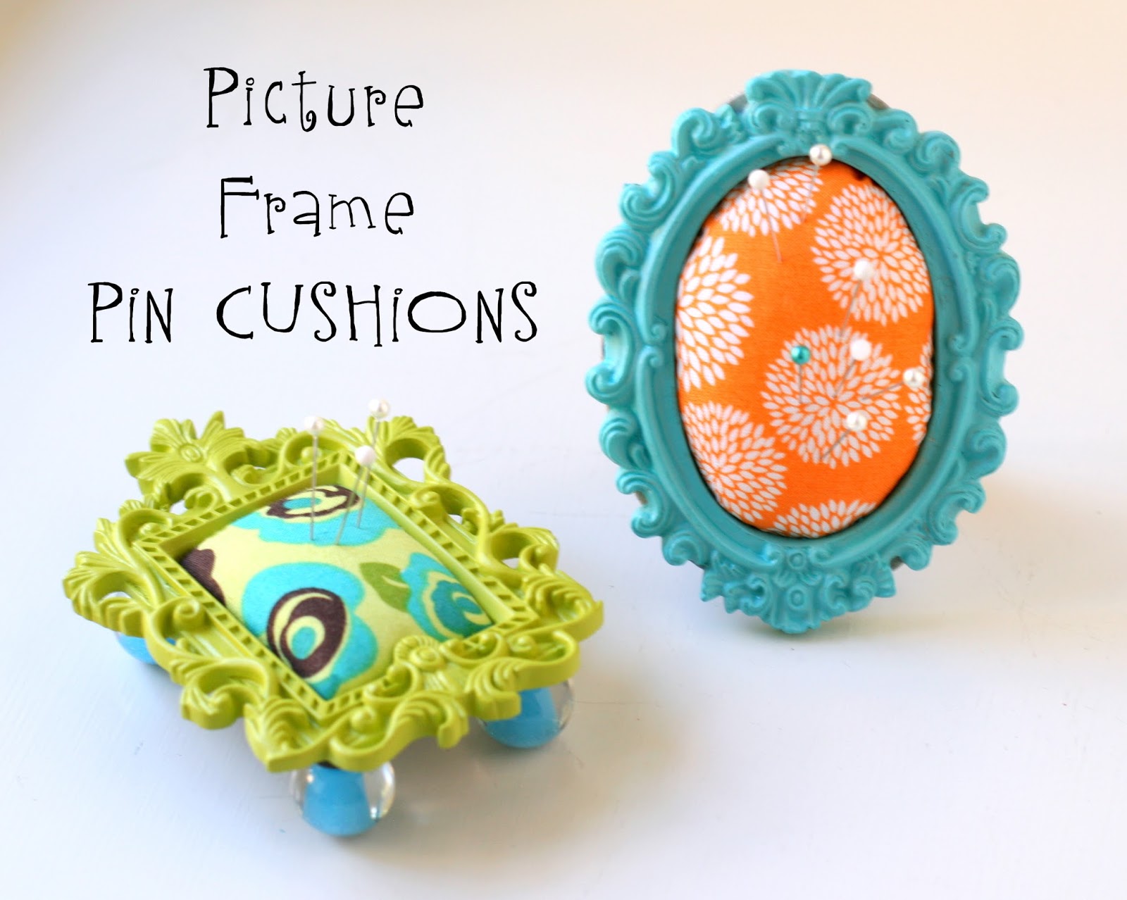 Bunches and Bits: Picture Frame Pin Cushions