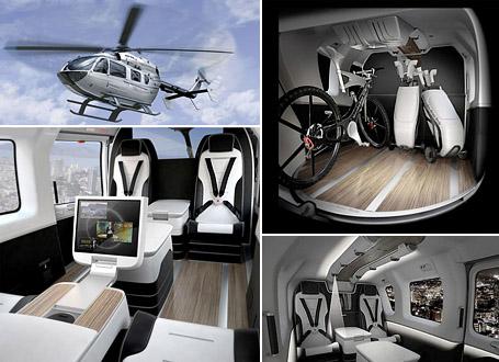 ai que chic: Conheça o EC145 Mercedes-Benz Style