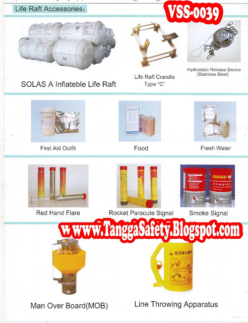 VSS - 0039 - Life Raft, Hydrostatic Release,First Aid,Food Ration,Fresh ...