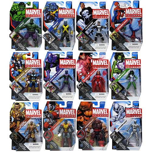 The Revolution Toys: The Avengers, Marvel Universe 3.75" Action Figures ...