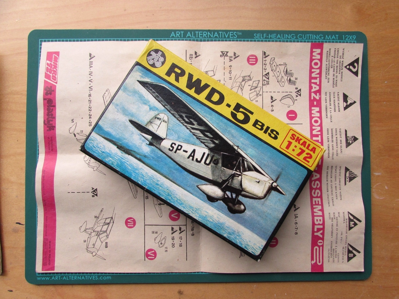 RWD-5 bis ZTS Plastyk 1/72nd scale - Work in Progress - Aircraft ...