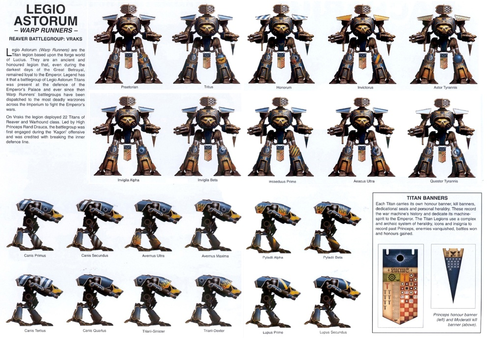 Titan Legions and their Paint Schemes. - Forum - DakkaDakka