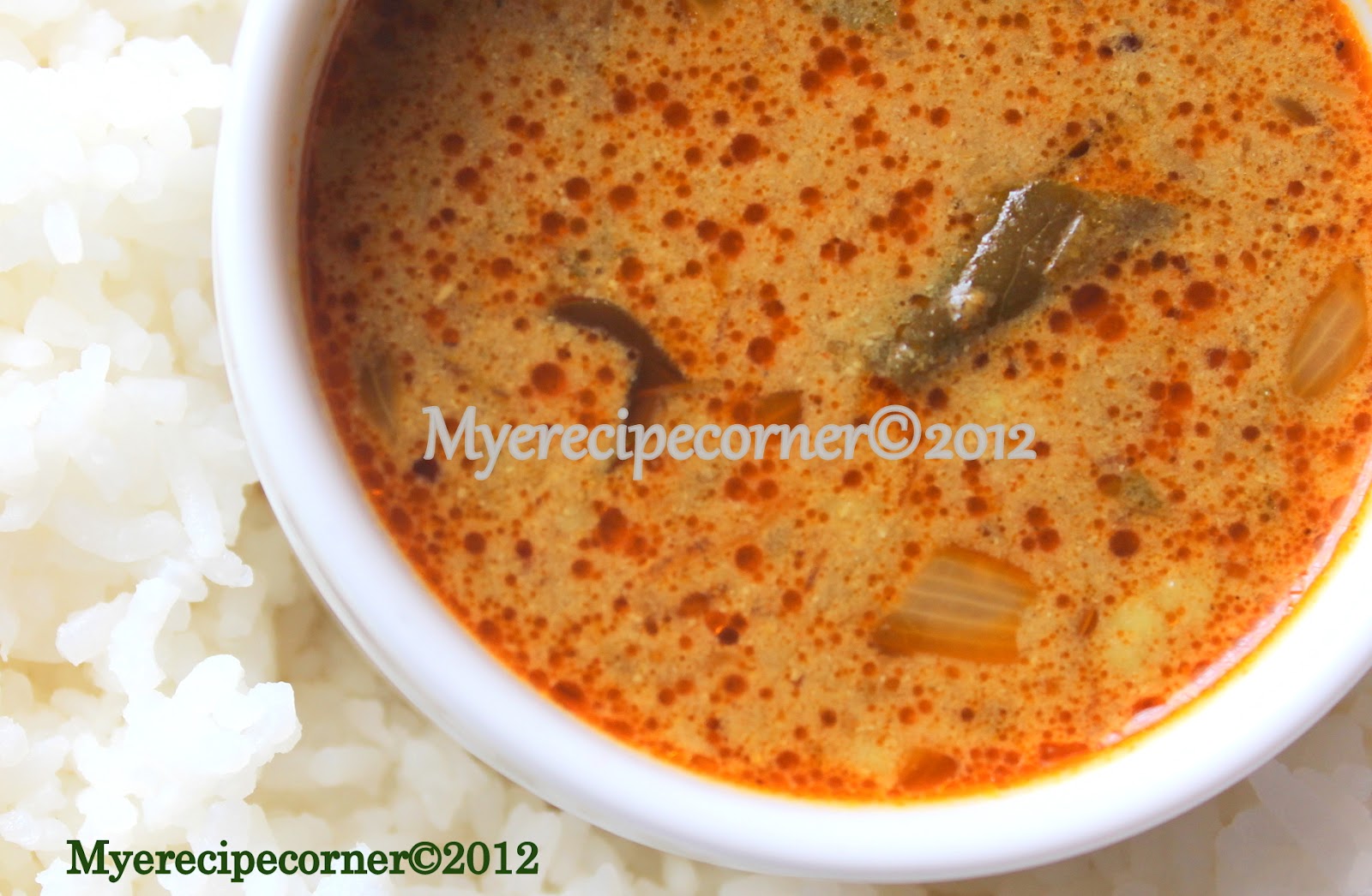 Mye's Kitchen: Mutton Fat Pepper Curry/ Kozhuppu Kuzhambu