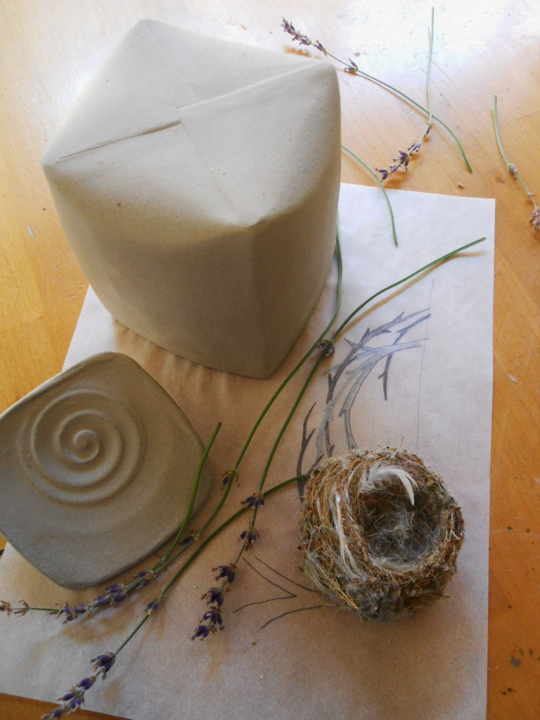 simple clay boxes made with dreams