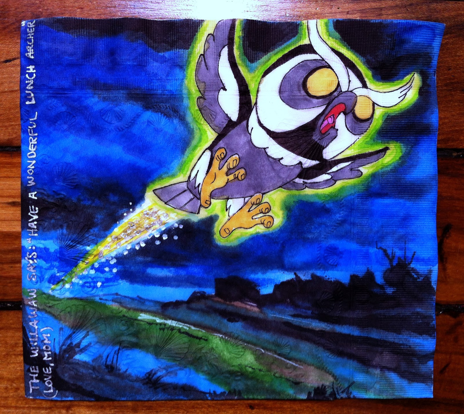 Daily Napkins: Willawaw from Scooby-Doo for Archer