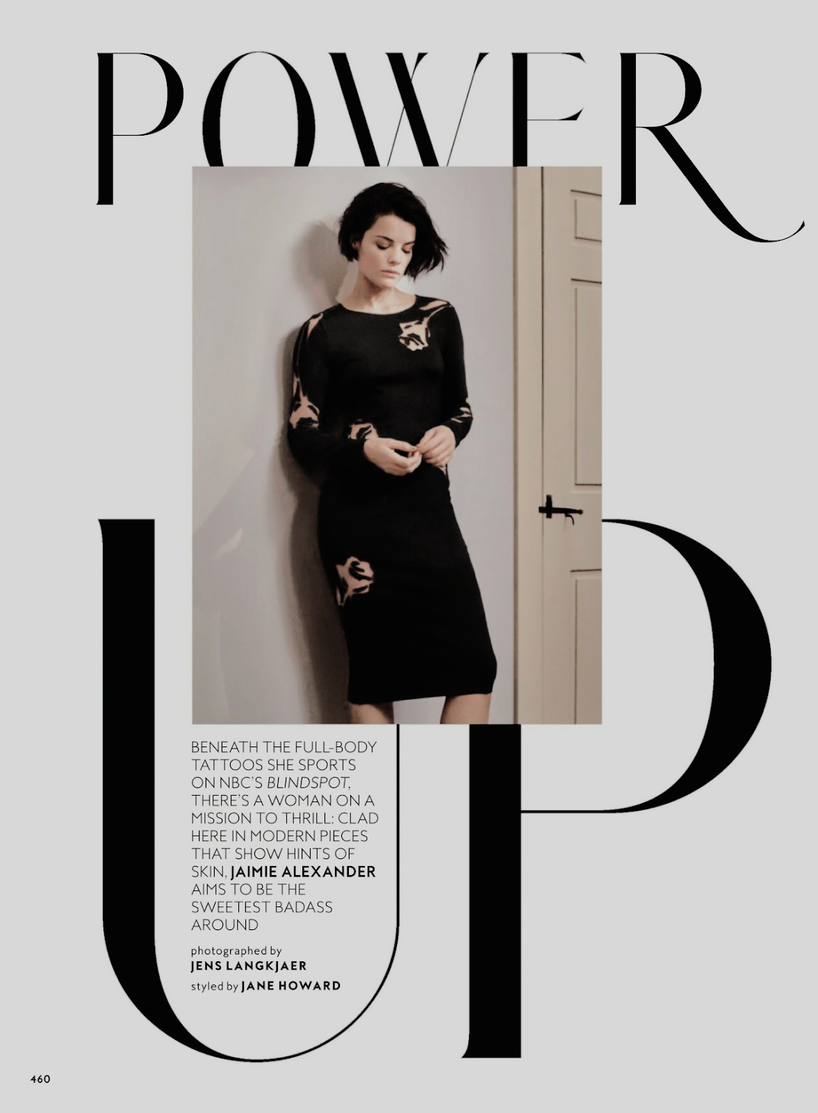 Jaimie Alexander for InStyle Magazine US - March, 2016 [MAGAZINE SCANS ...