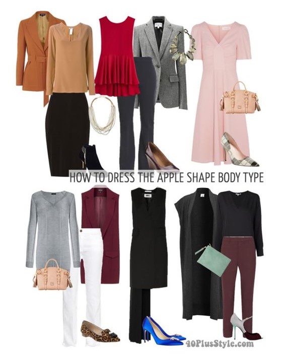 Jak obléknout postavu typu jablko