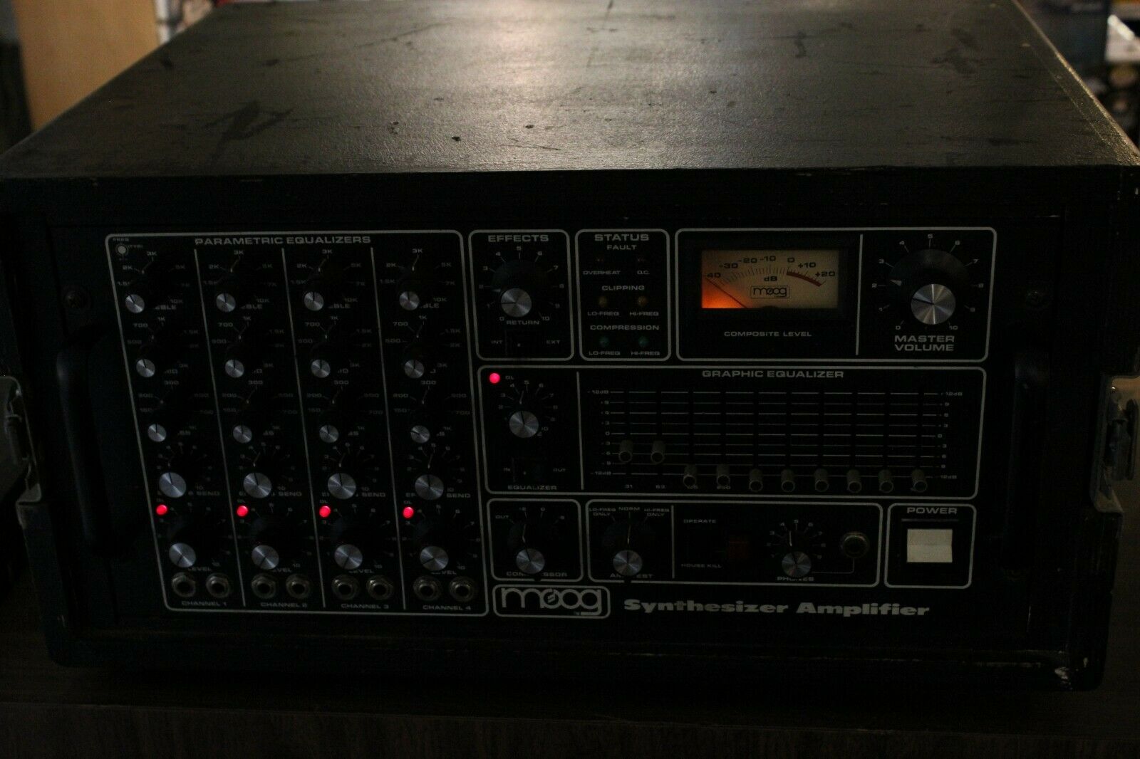 MATRIXSYNTH: RARE Vintage 70s Moog 301a Synthesizer Amplifier / Mixer