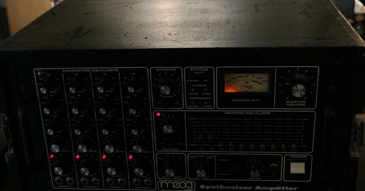 MATRIXSYNTH: RARE Vintage 70s Moog 301a Synthesizer Amplifier / Mixer