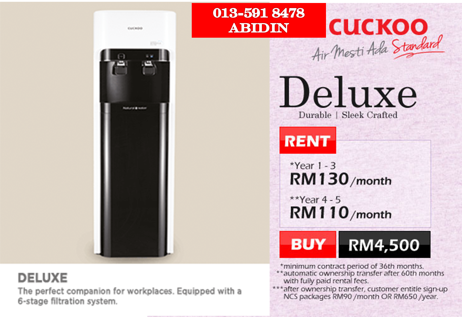 REBUT PELUANG MAMPU MILIK BERSAMA CUCKOO: CUCKOO DELUXE