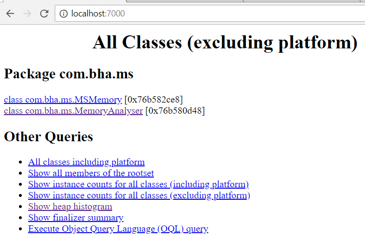 Java Object Size 5035