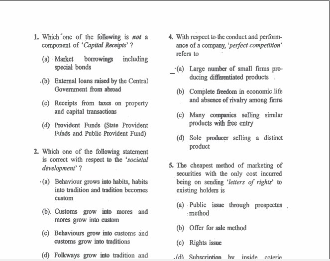 IES 2019 Prelims- General Studies And Engineering Aptitude Question ...