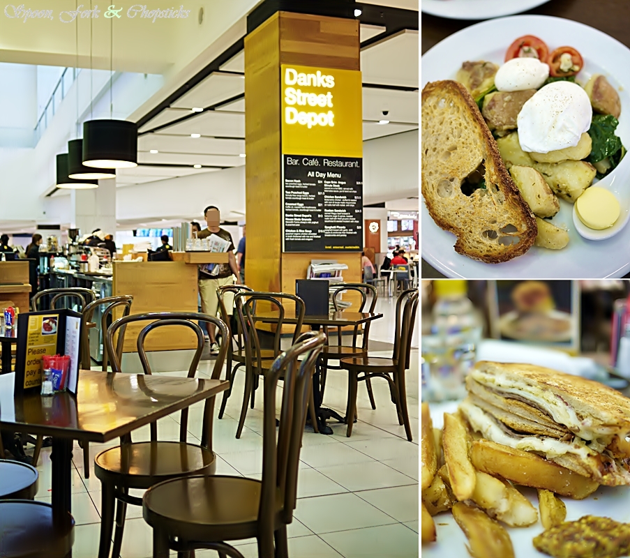 Spoon, fork & Chopsticks: Danks Street Depot, Sydney Airport
