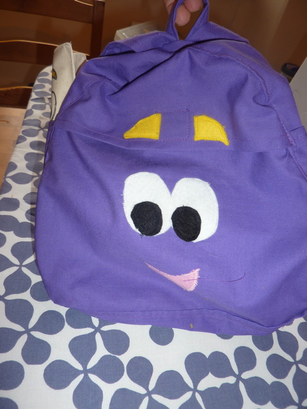 Sew Bored: Dora the Explorer Backpack and Map Tutorial
