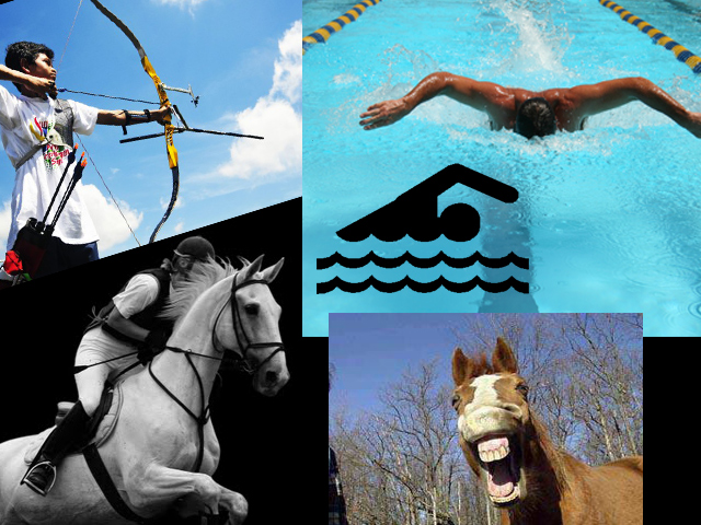 PETUNJUK SEPANJANG JALAN: Kelebihan sunnah memanah, berkuda, berenang