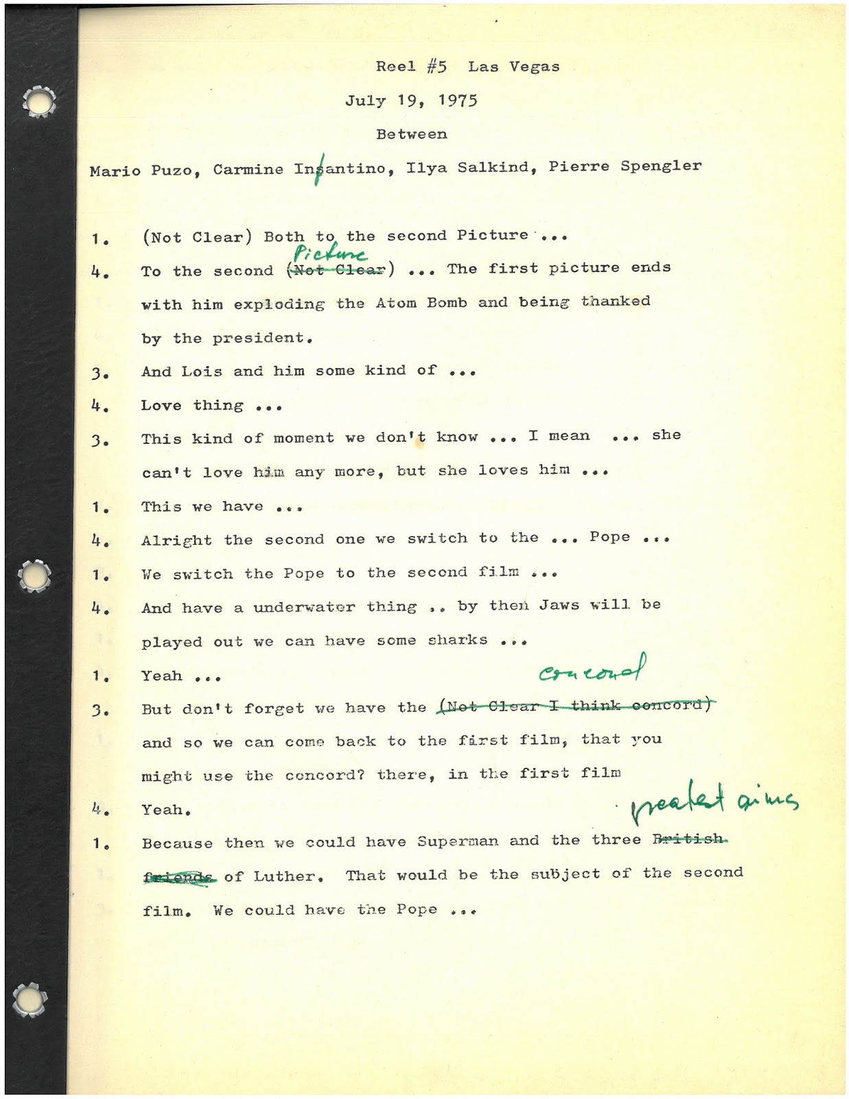 Rauner Special Collections Library: The Best... Script Ever