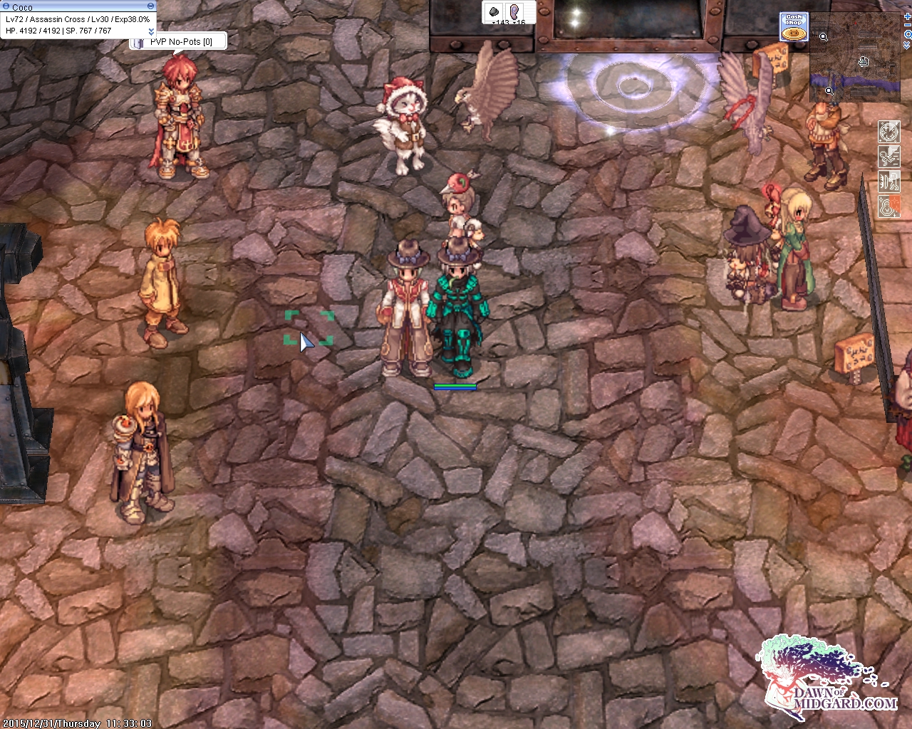 My Life in Ragnarok: Adventures on DoM: New Friends!